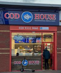 Cod House in Carrickfergus , Northern Ireland